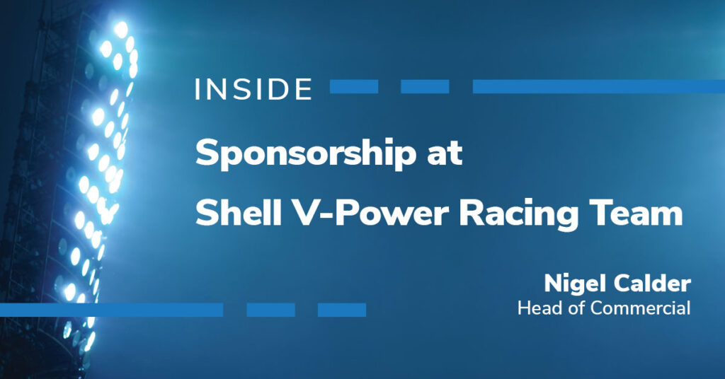Ep 124 - Inside Sponsorship at Shell V-Power Racing Team - Nigel Calder ...